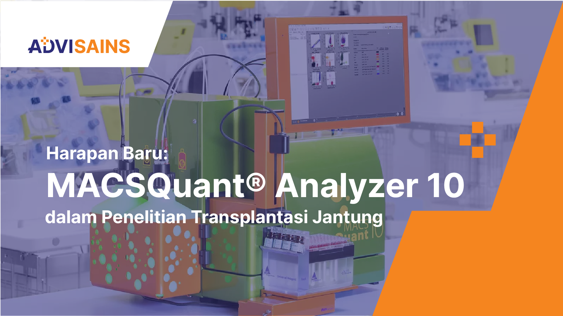 MACSQuant® Analyzer 10 dalam Penelitian Transplantasi Jantung